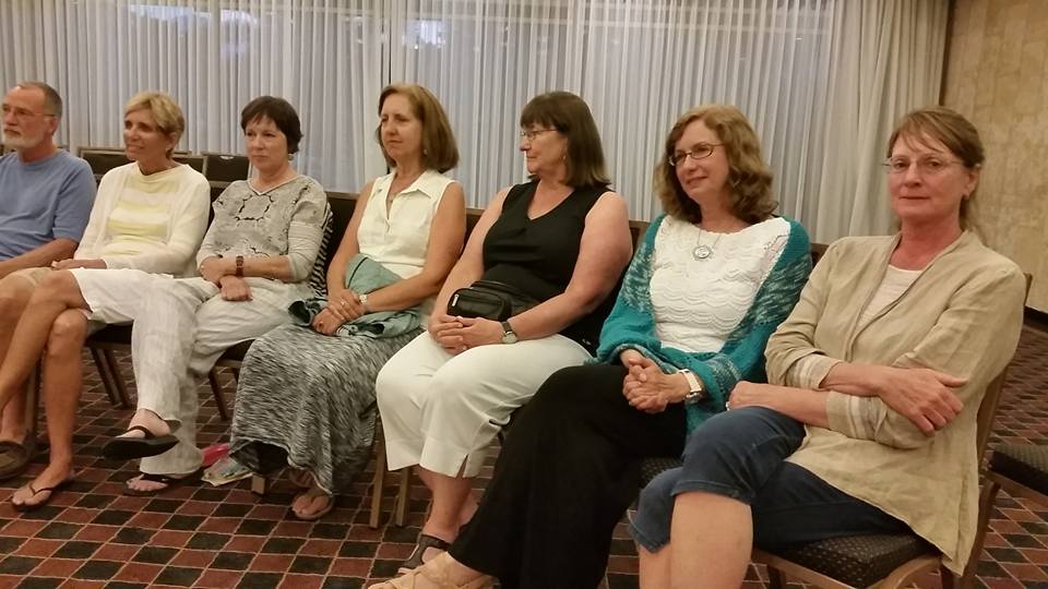 Group Discussion at night - Biblos Foundation