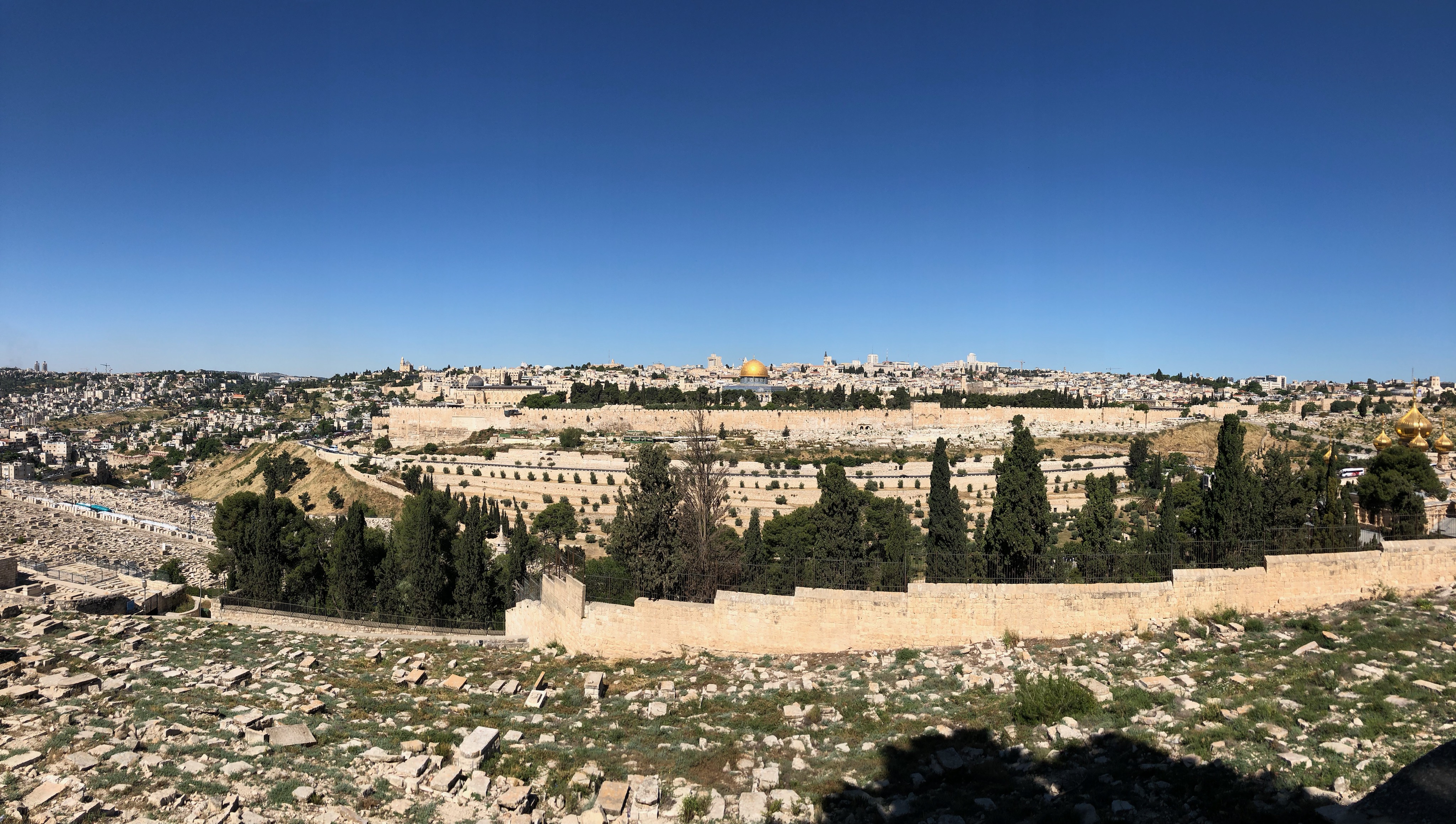 May 13 - Mount of Olives, Dominus Flevit, Garden of Gethsemane, St ...